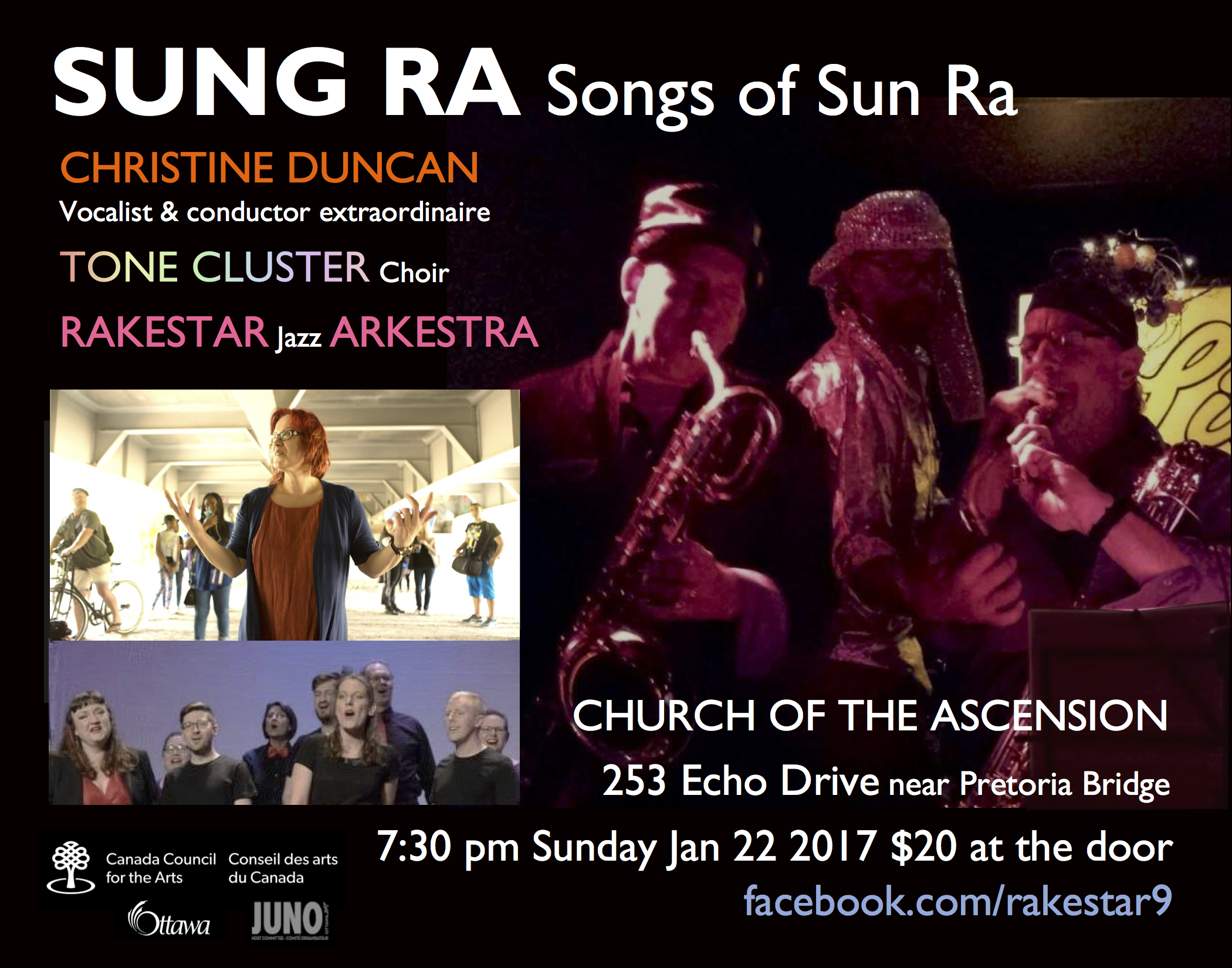 Rakestar • inspired by the outward jazz of sun ra